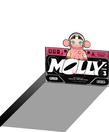 POP NOW:MEGA SPACE MOLLY 100% Series 3 - POP MART (Thailand)