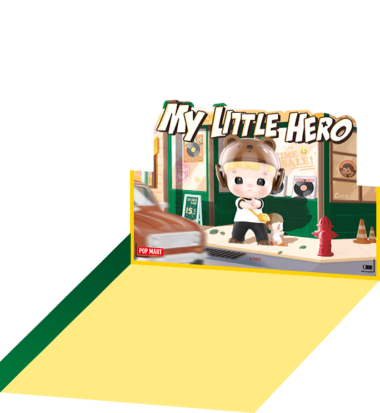 POP NOW:HACIPUPU My Little Hero Series Figures - POP MART (Thailand)