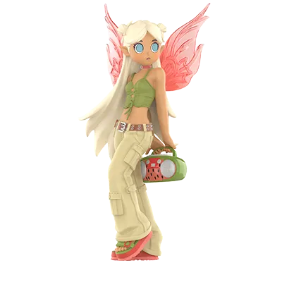 POP NOW:Peach Riot Punk Fairy Series Figures - POP MART (Thailand)