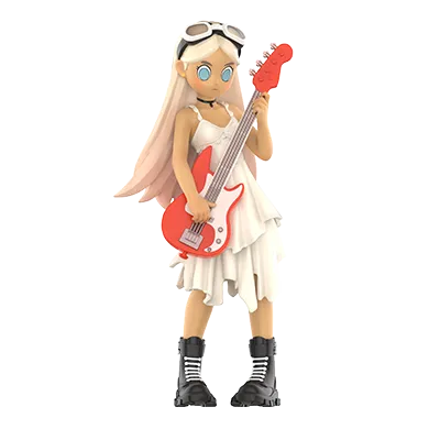 POP NOW:Peach Riot Rise Up Series Figures - POP MART (Thailand)