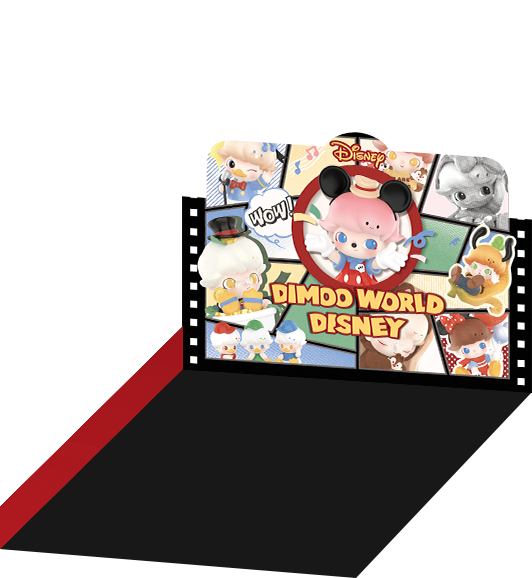 POP NOW:DIMOO WORLD × DISNEY Series Figures - POP MART (Malaysia)