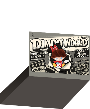 POP NOW:DIMOO WORLD × DISNEY Series-Vinyl Plush Keychain Blind Box ...