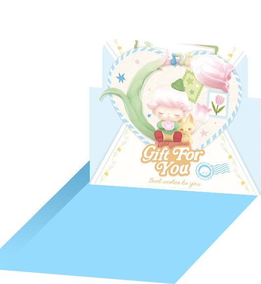 POP NOW:Gift For You Greeting Card Series Scene Sets - POP MART (Canada)