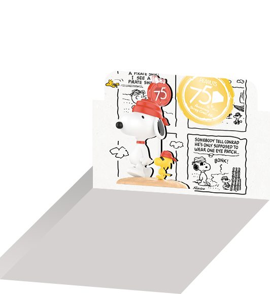 POP NOW:Peanuts 75th Anniversary | Snoopy Comic Life Series Figures ...