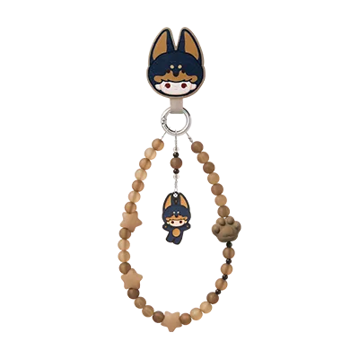 POP NOW:POP BEAN Pajama Party mobile phone chain - POP MART (Thailand)