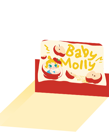 POP NOW:Baby Molly Fruity Aroma Series-Magnetic Sealing Clip Storage Box Set - POP MART (Singapore)
